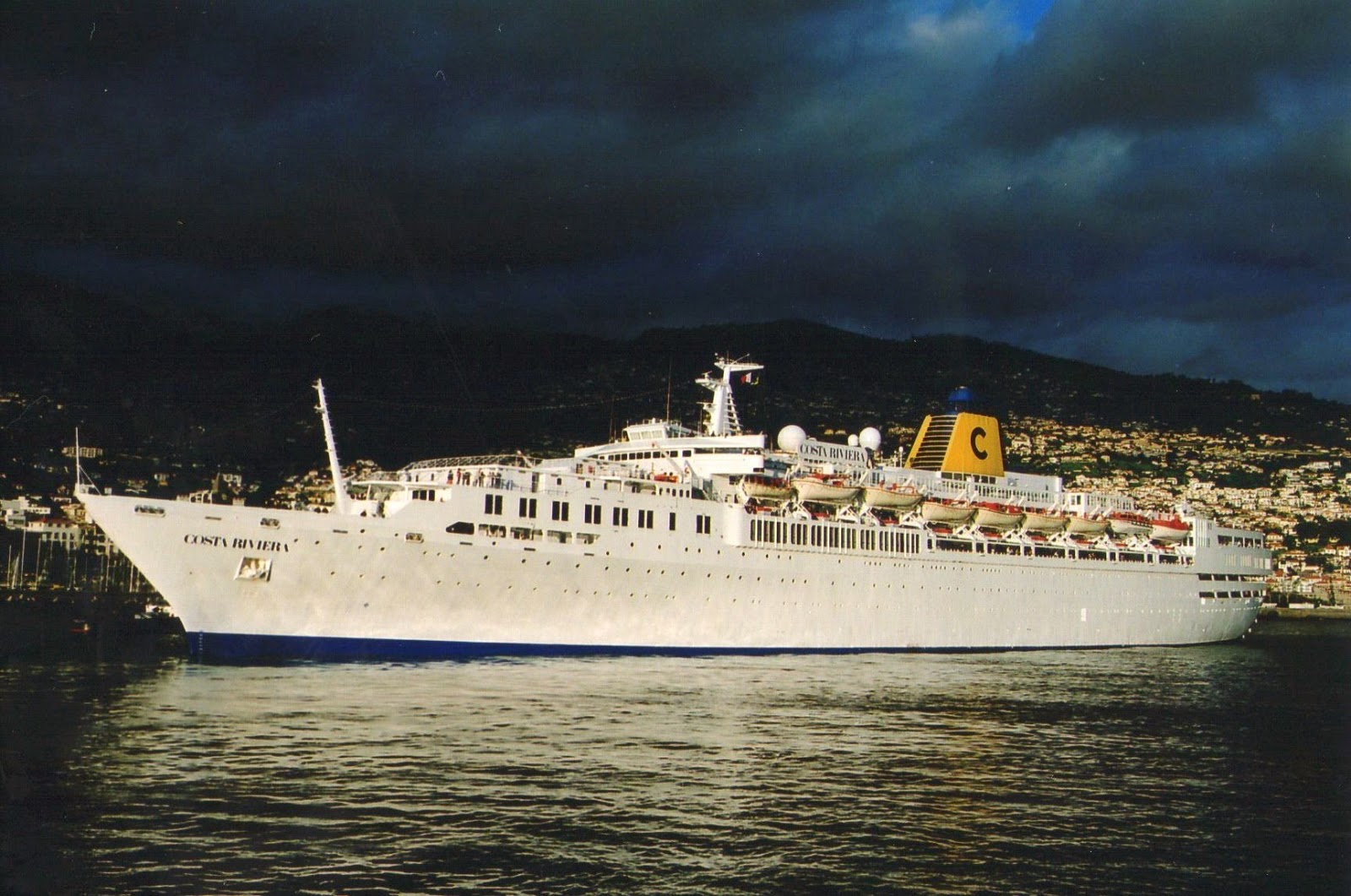 S.S. "GUGLIELMO MARCONI": "COSTA RIVIERA" at Madeira