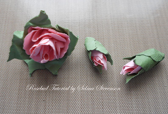 Selma's Stamping Corner and Floral Designs: Rosebud Tutorial