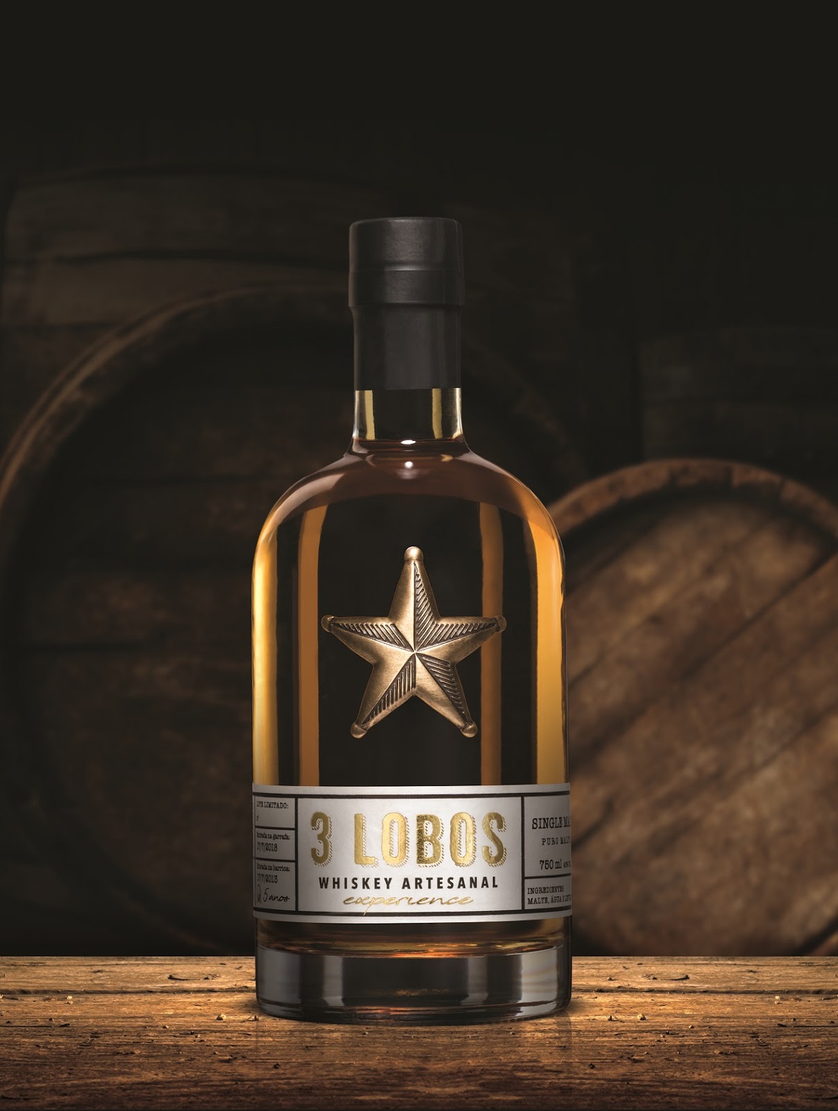 AVE CESAR CO.: Cervejaria Backer Whiskey 3 Lobos