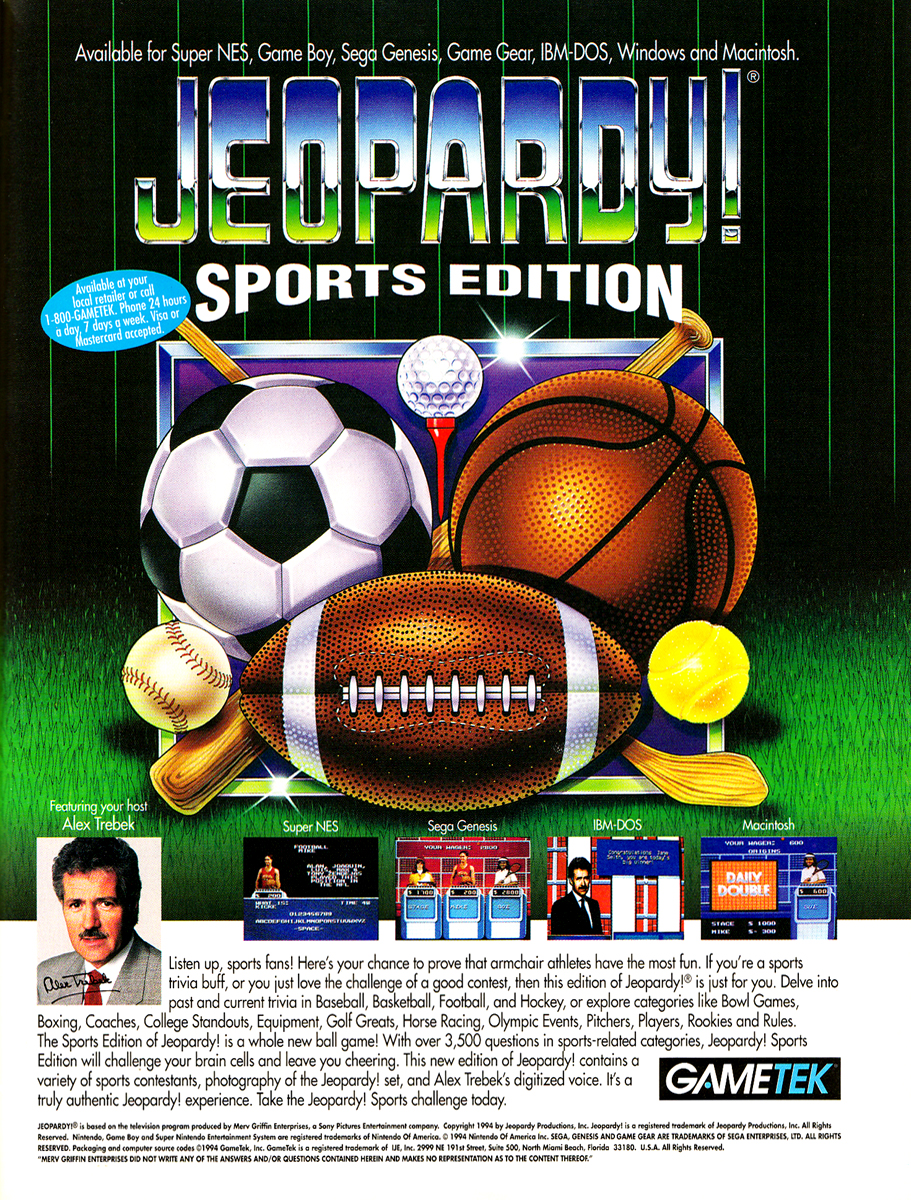 Vault 1541: Gaming Ads: GameTek