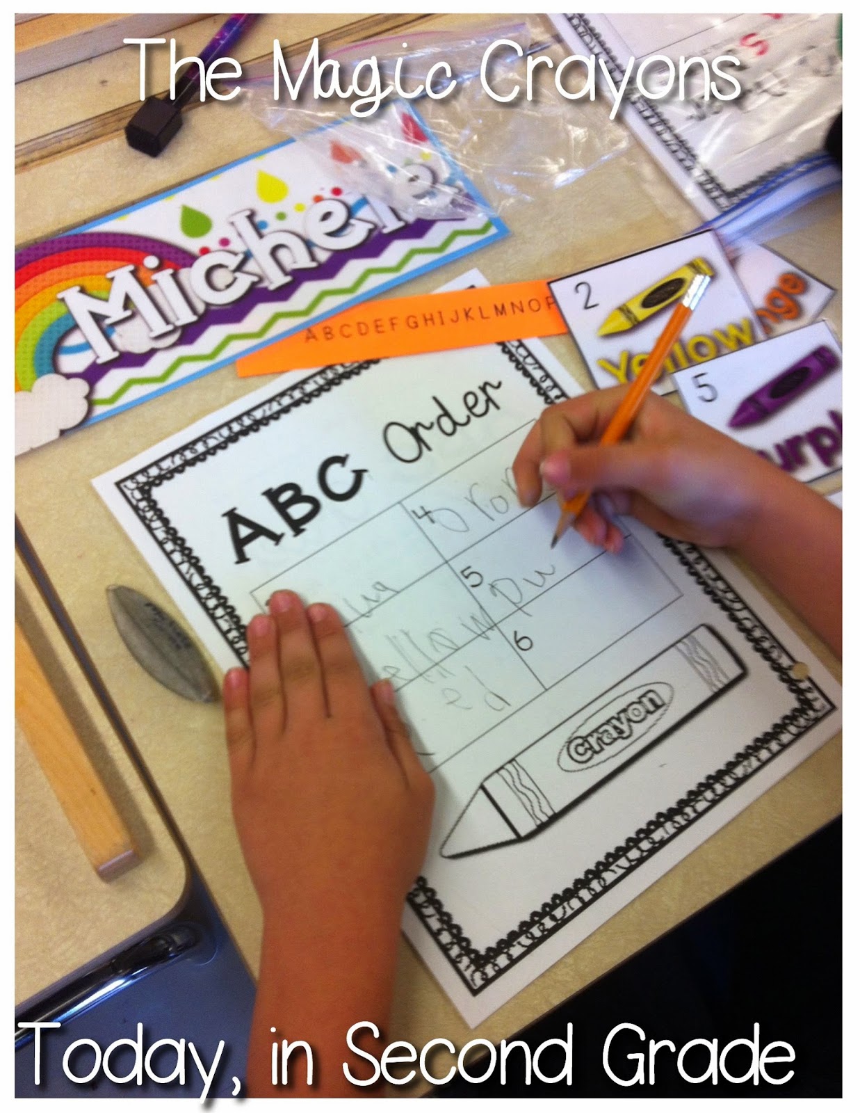 The Magic Crayons - Today in Second Grade