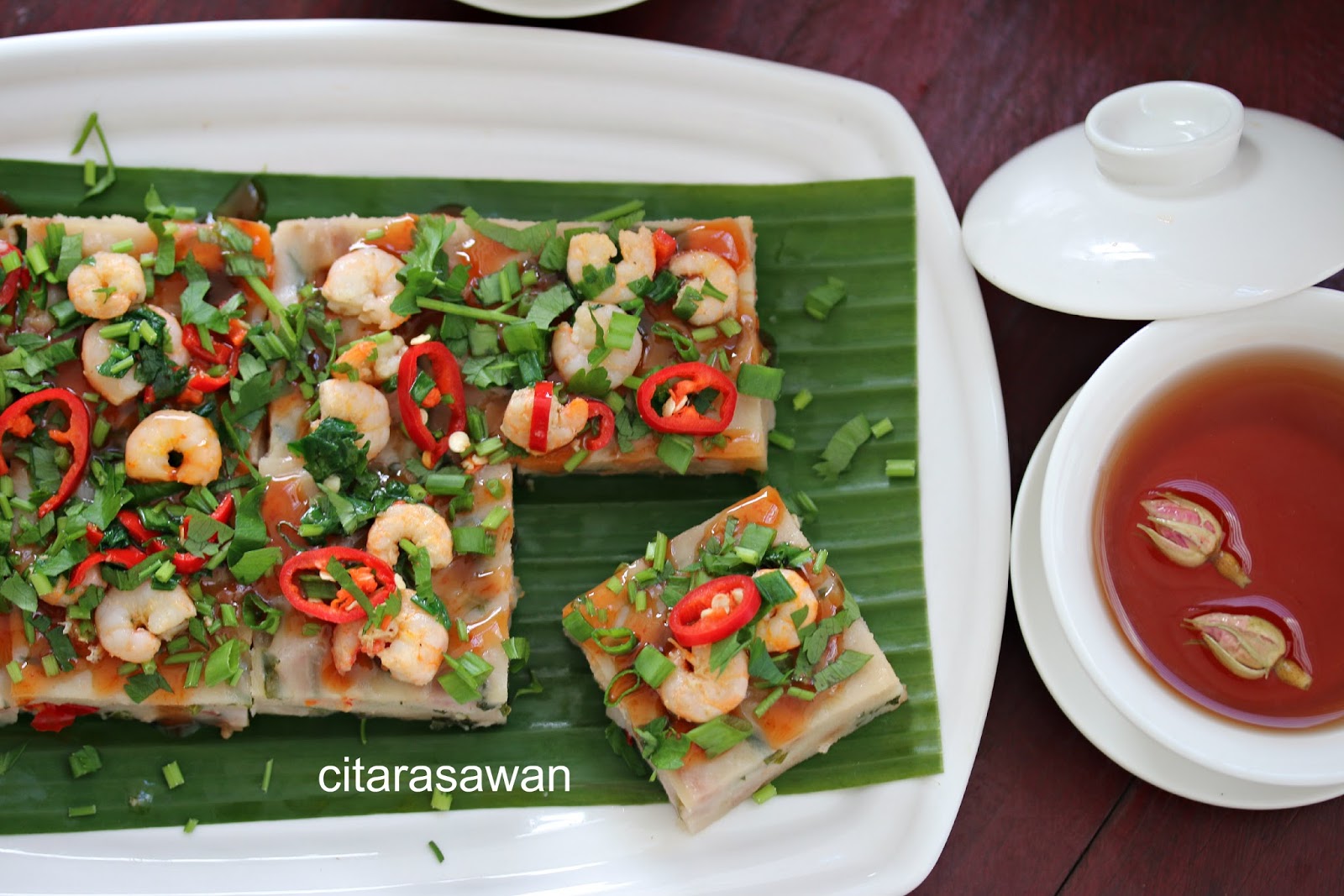 Kuih Keladi Kukus / Steamed Yam Cake ~ Resepi Terbaik