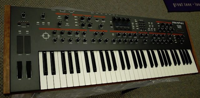 MATRIXSYNTH: DAVE SMITH PROPHET 12 SYNTHESIZER SN 00429 with Original Box