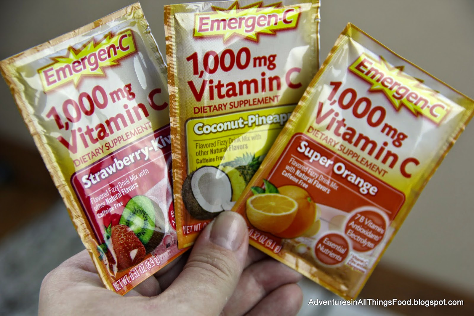 Adventures in all things food: Staying On Top of It All and Using Emergen-C