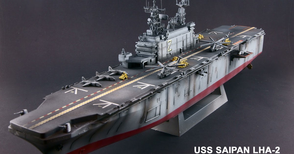 Alex's Model: 1/700 USS Saipan (LHA-2)