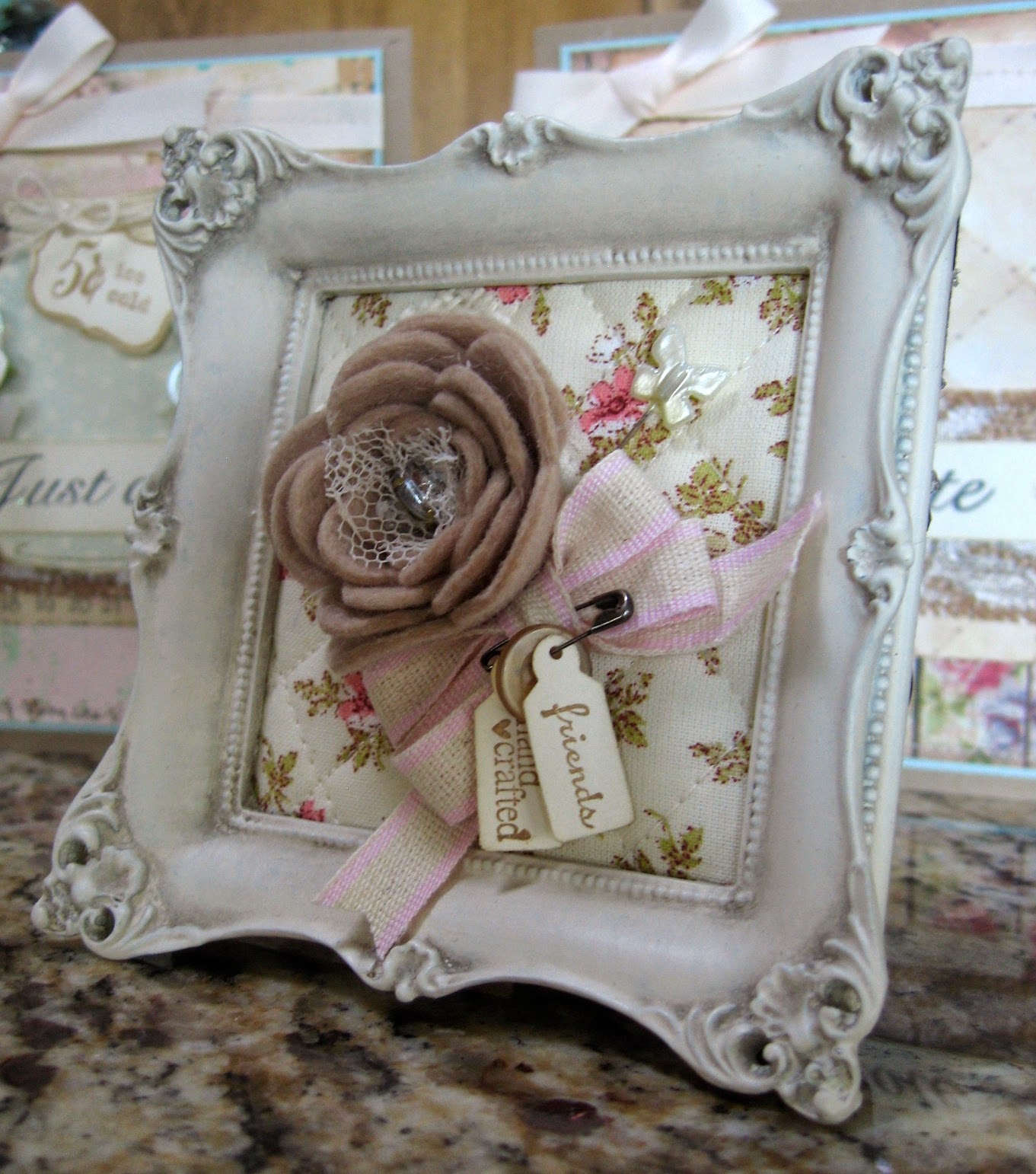 Designs by Sharon: Hand Crafted for a Friend