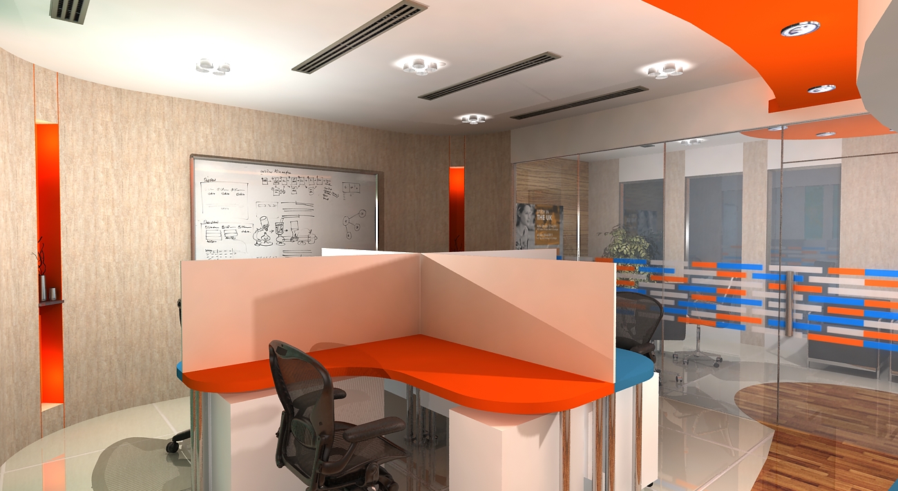 Gurooji Design: Uni-Admission - Office interiors - Dubai Knowledge village