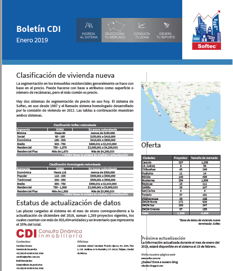 CDI SOFTEC: Boletín Enero 2019