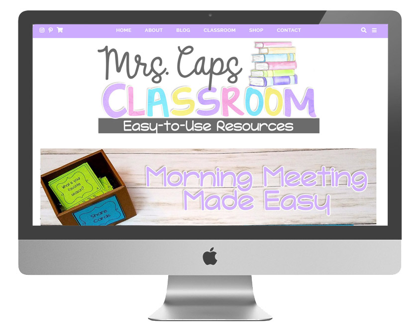 Mrs. Caps Classroom | Designs By Kassie