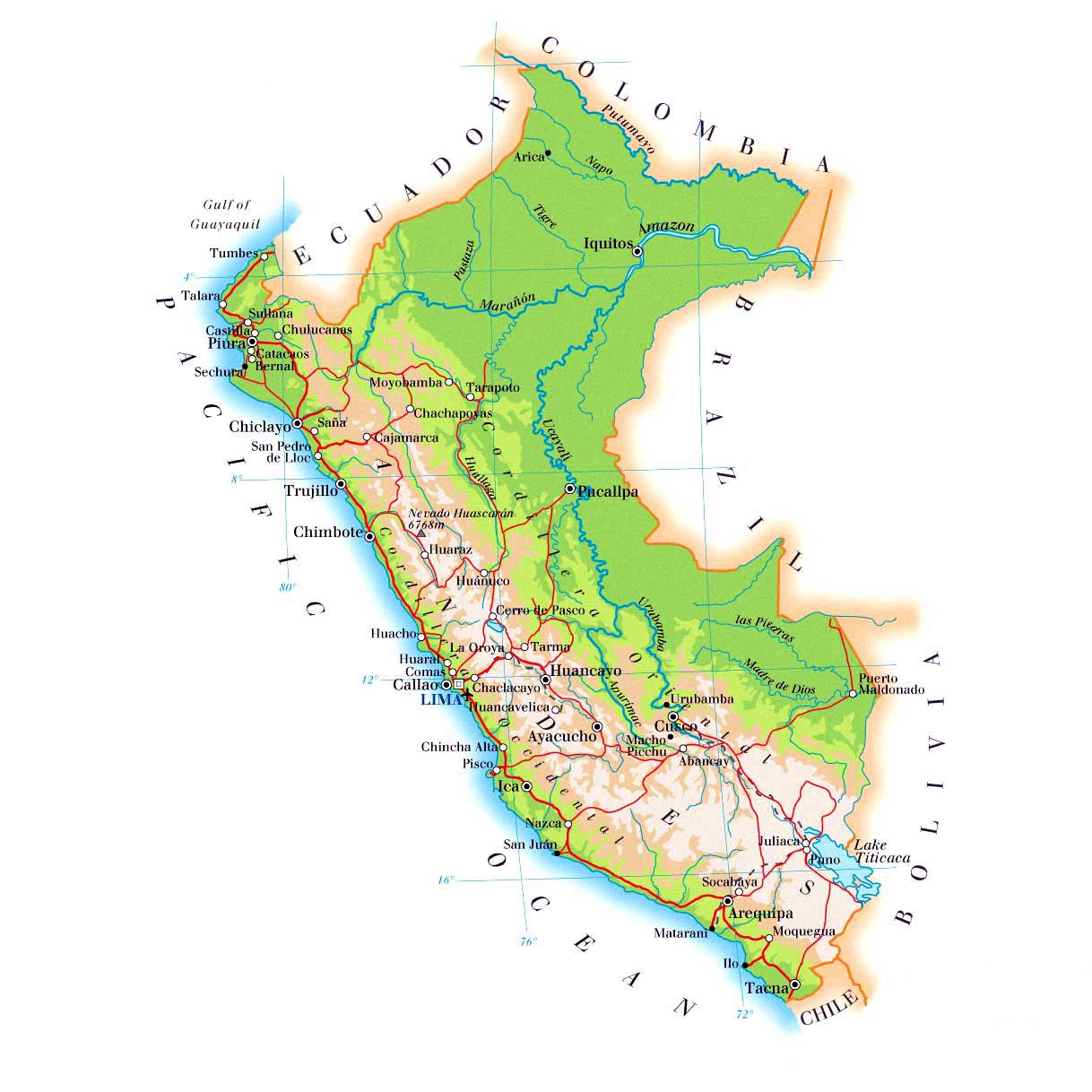 Mapas de Perú