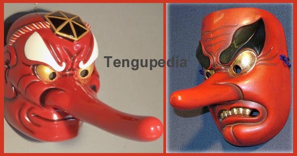 Japan - Shrines and Temples: Yama no Kami 03 Tengu