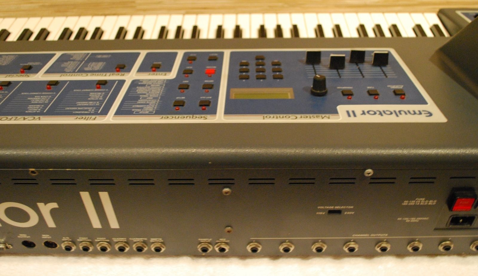 MATRIXSYNTH: E-Mu Systems Emulator II Sampling Keyboard