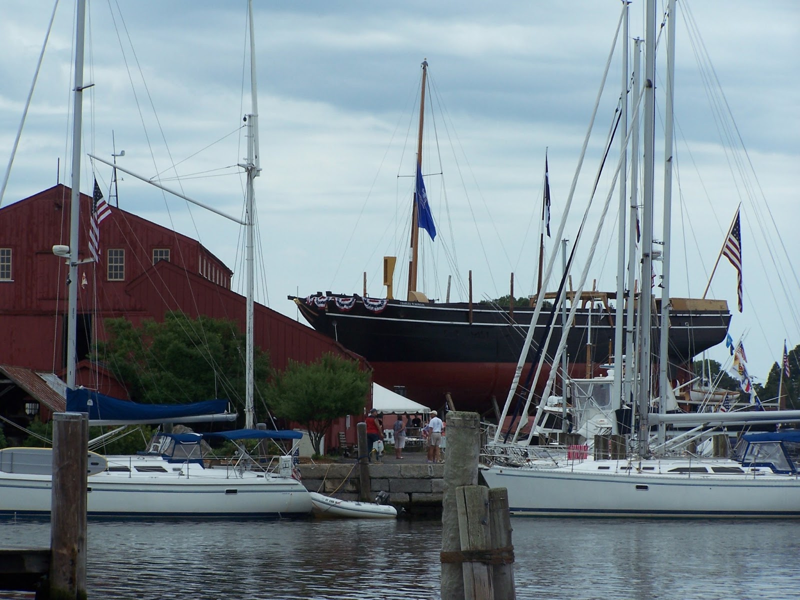 Carolyn Stearns Storyteller: Launch of a Great Ship- The Charles W. Morgan