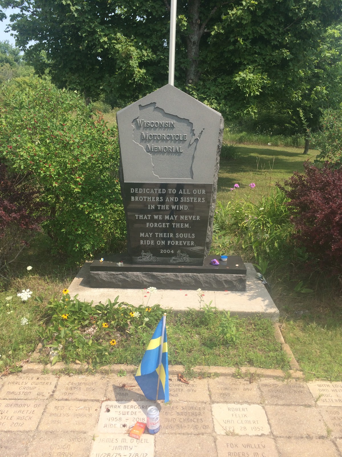View from a Motorcycle: The Wisconsin Motorcycle Memorial