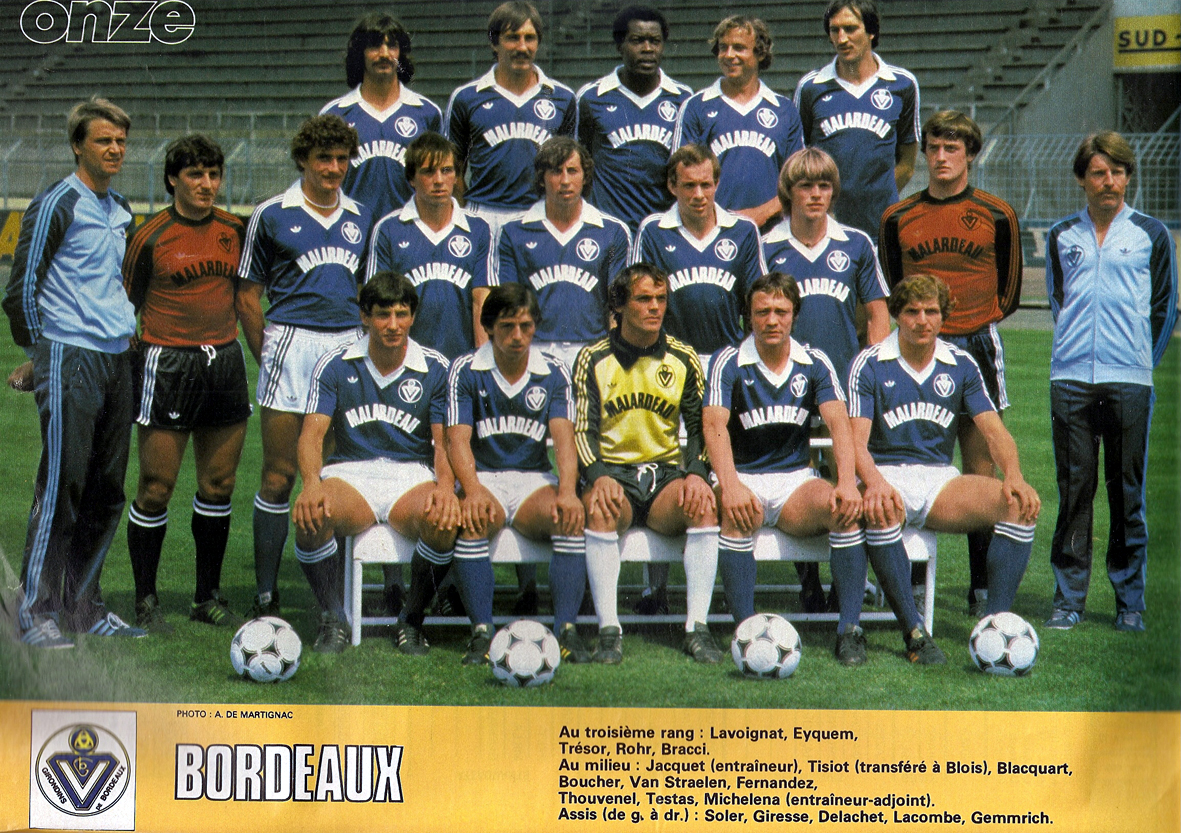 Botões para Sempre: Football Club des Girondins de Bordeaux - França