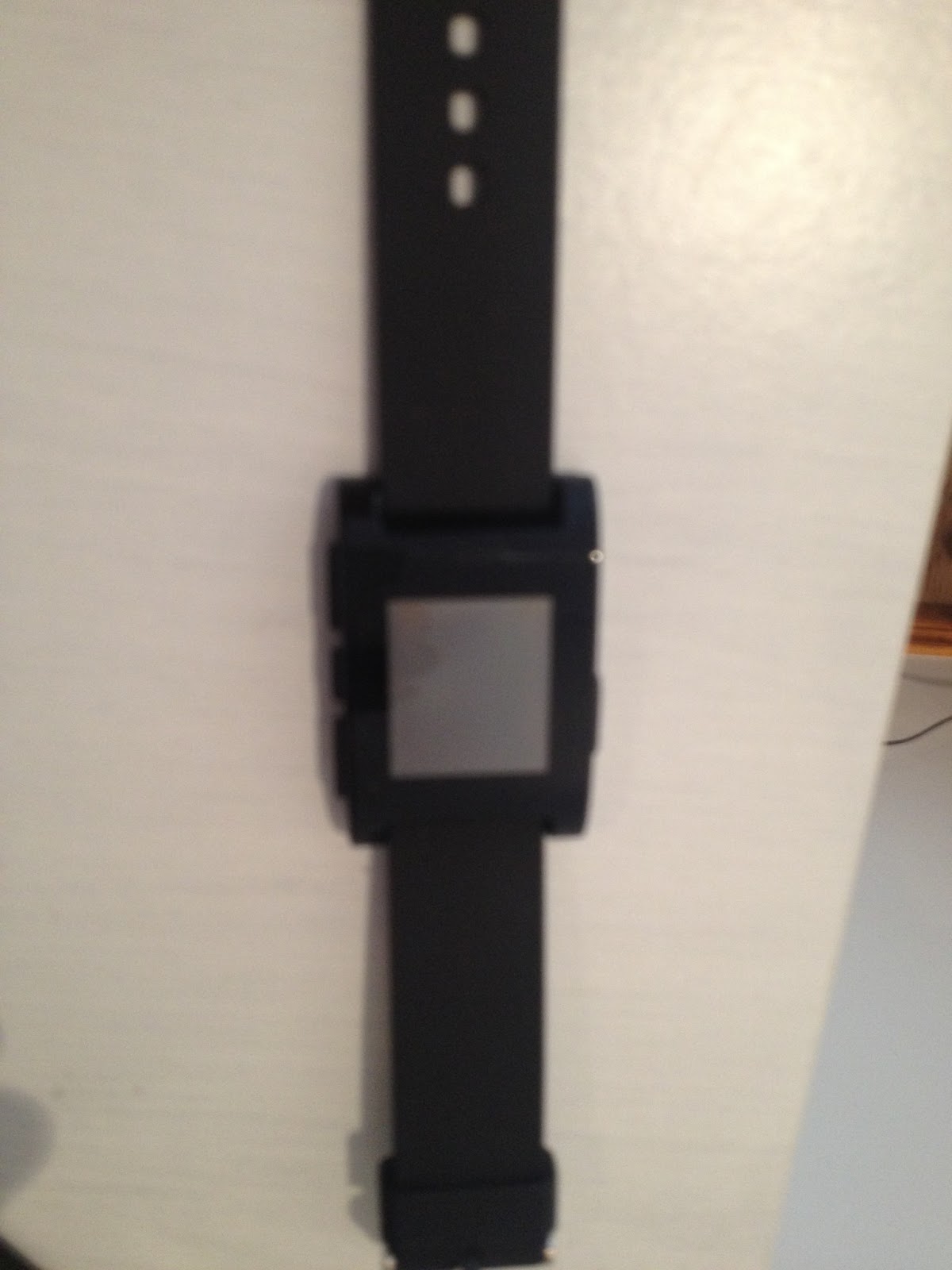 Pebble display failure: March 2013