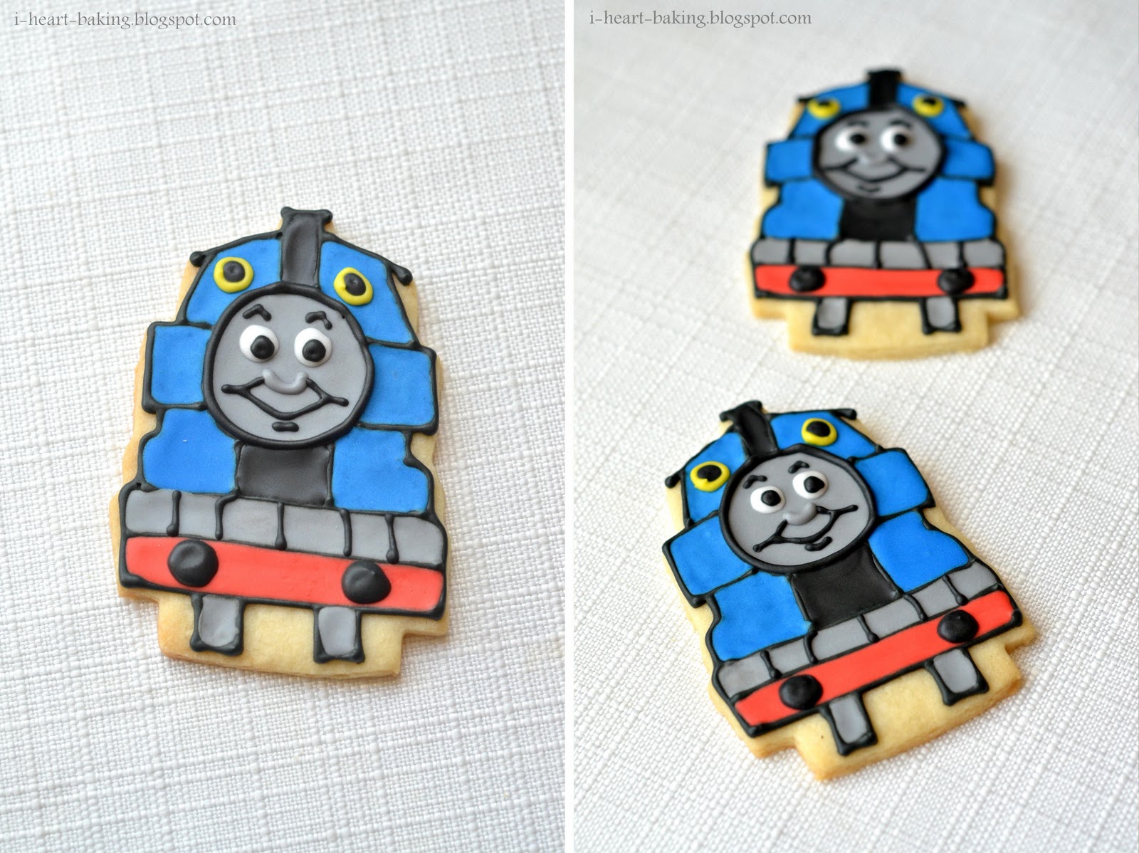 i heart baking!: thomas the train cookies