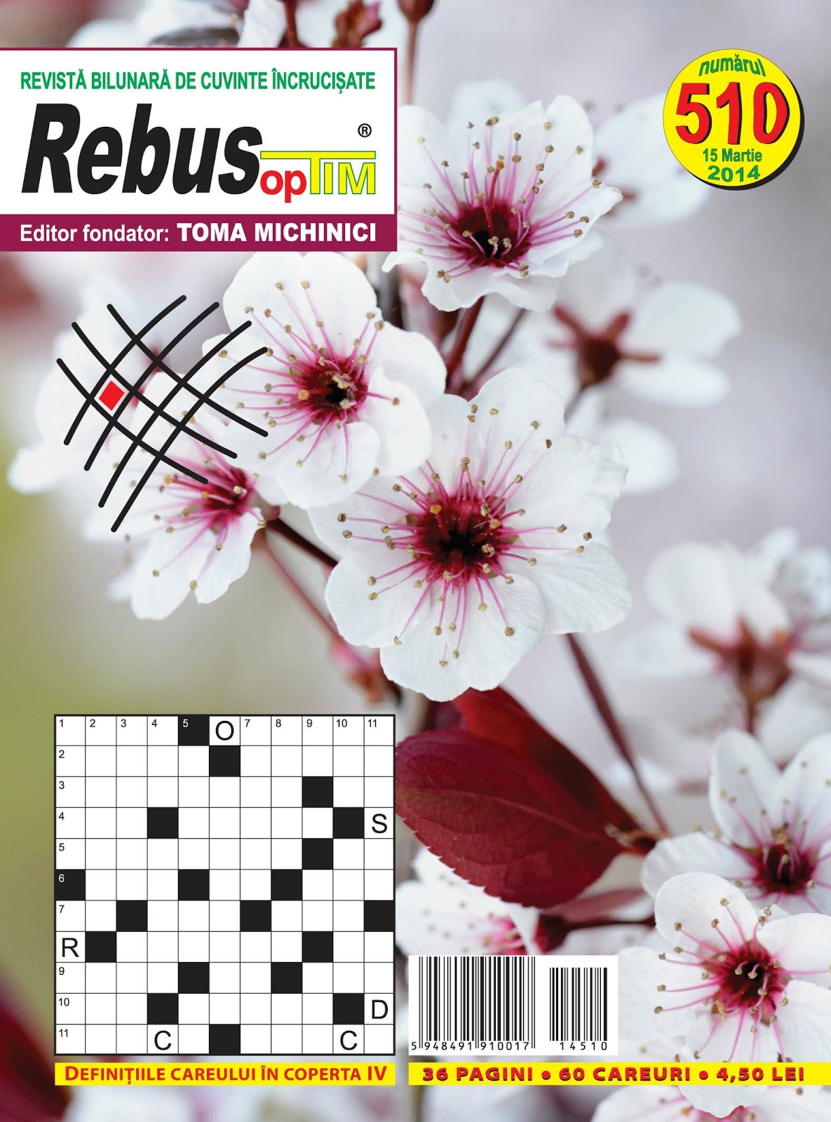 rebusmania-blog-ciocianu: Noi apariţii: revista Rebus opTIM nr. 510