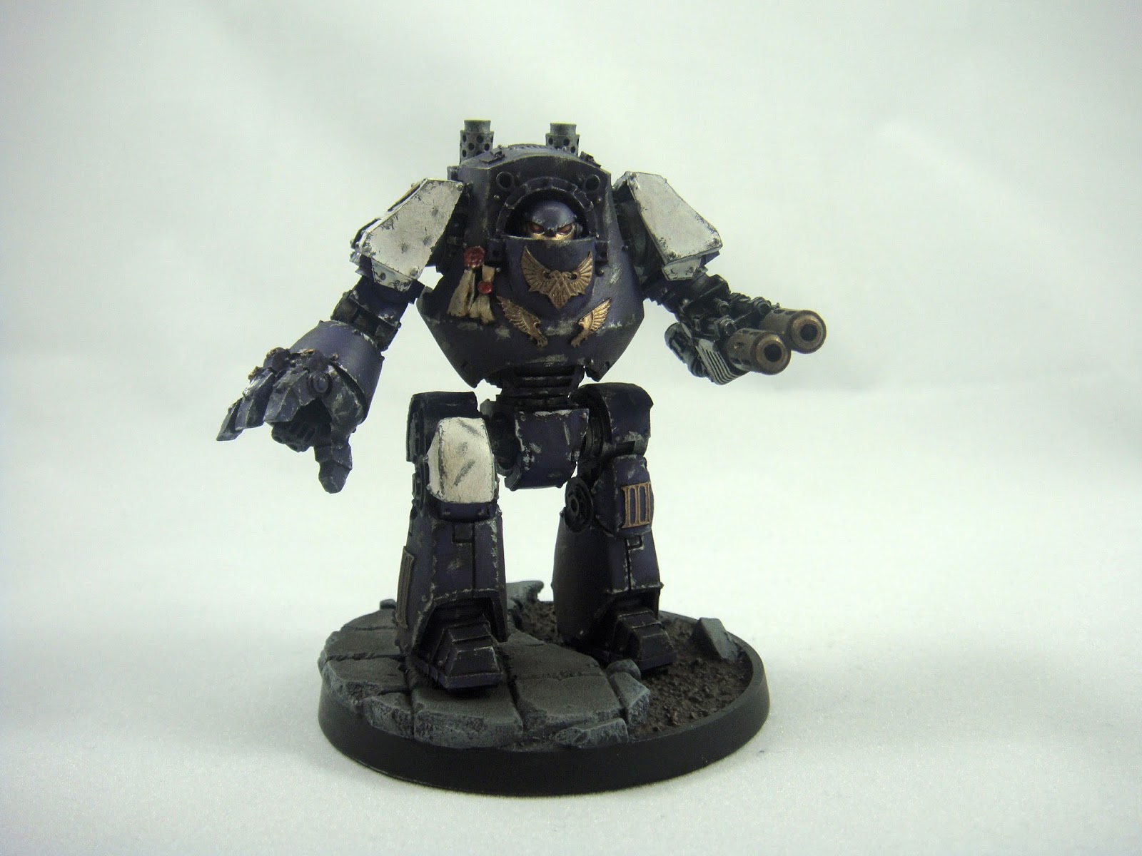 Heresy 30k: Ancient Rylanor and Emperor's Children Contemptor Dreadnoughts