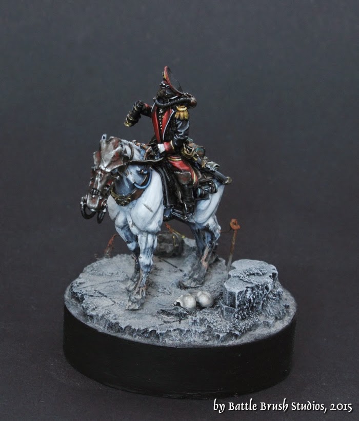 Battle Brush Studios: Showcase: Death Korps of Krieg Mounted Commissar