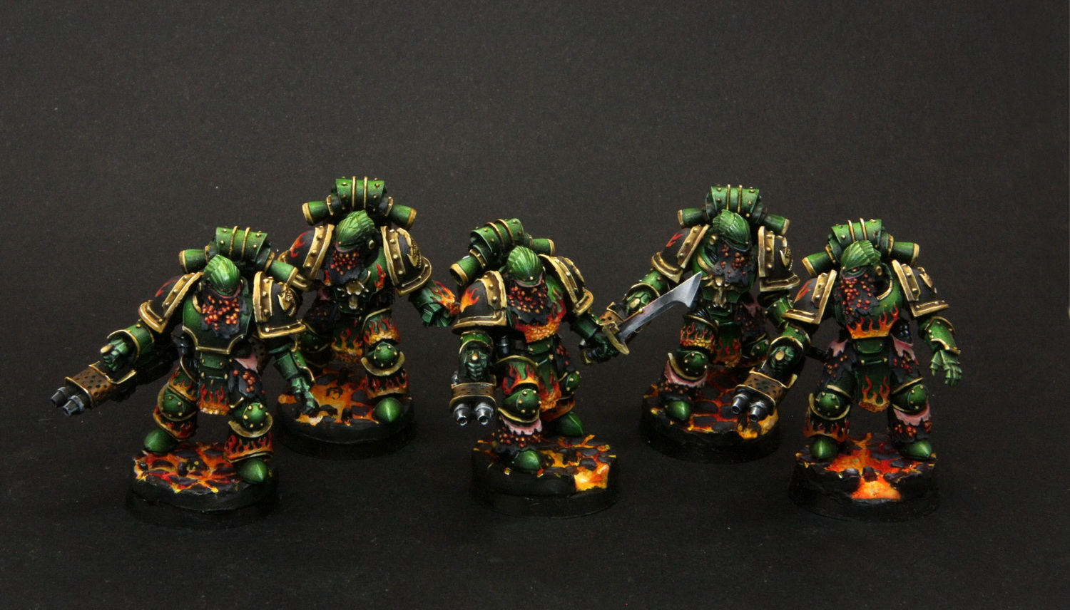 HopeRiver's Valley: Salamanders Legion Pyroclasts