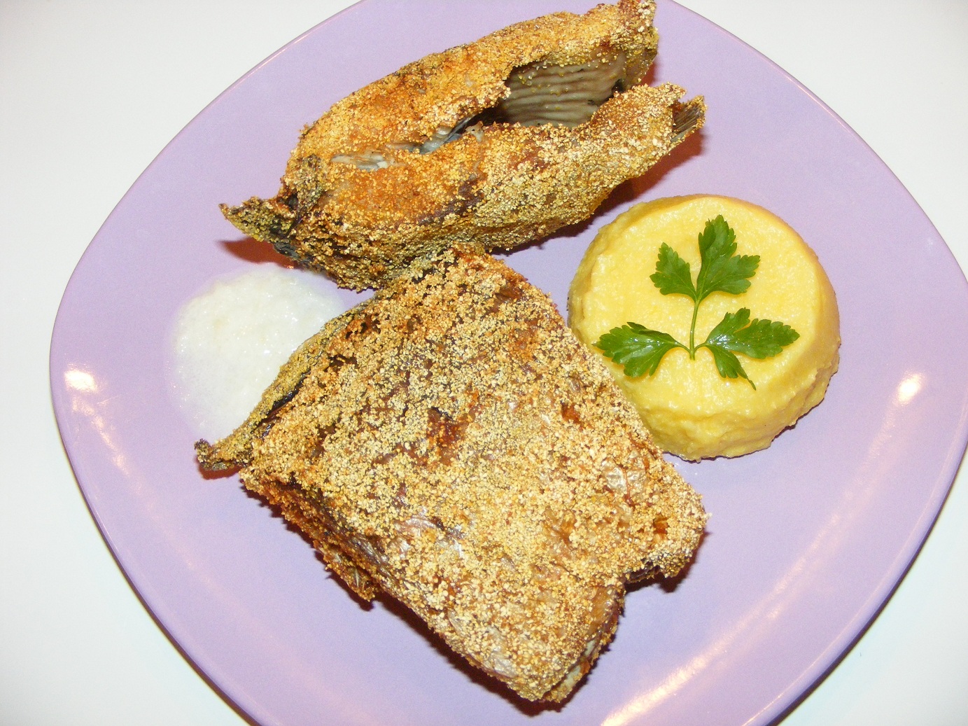 Peste prajit in malai | Preparatedevis.ro