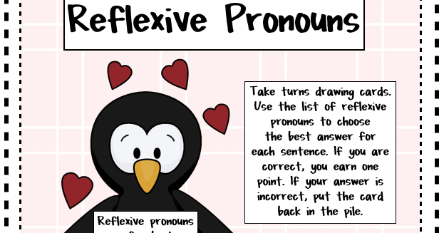 English grammar - Educational blog: Reflexive pronouns