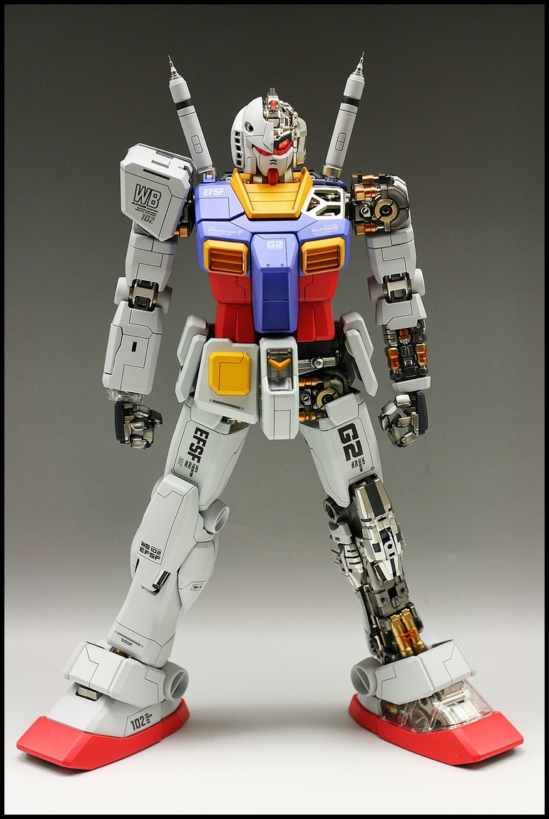 GUNDAM GUY: PG 1/60 RX-78-2 Gundam - Painted Build