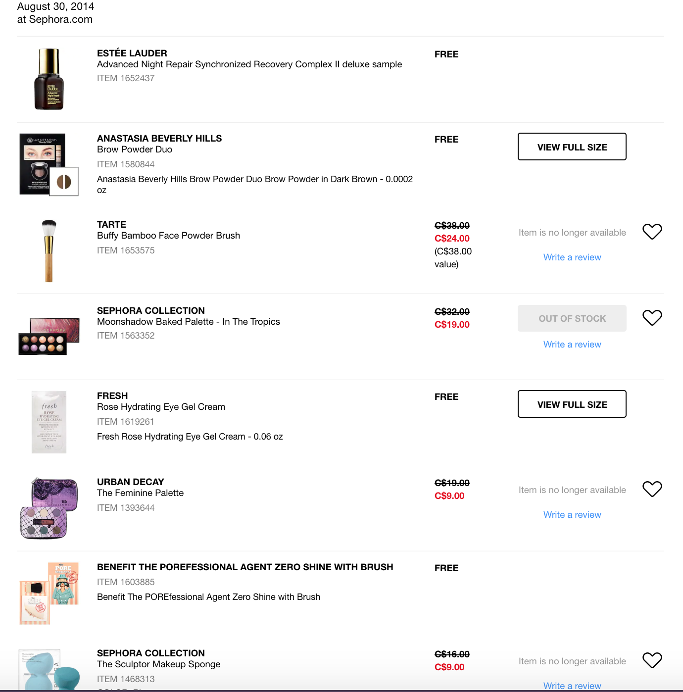 My First Sephora Orders - What I Still Have In My Collection! | See the ...