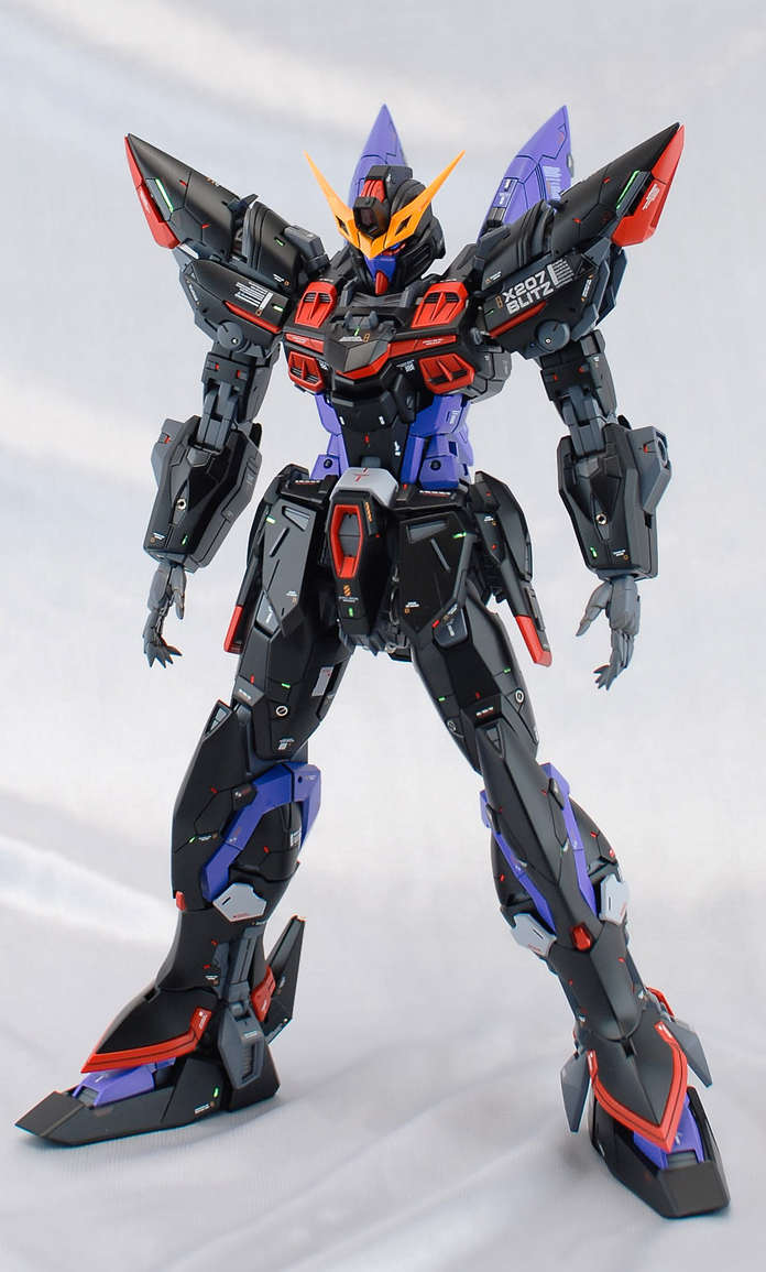 GUNDAM GUY: MG 1/100 Blitz Gundam - Customized Build