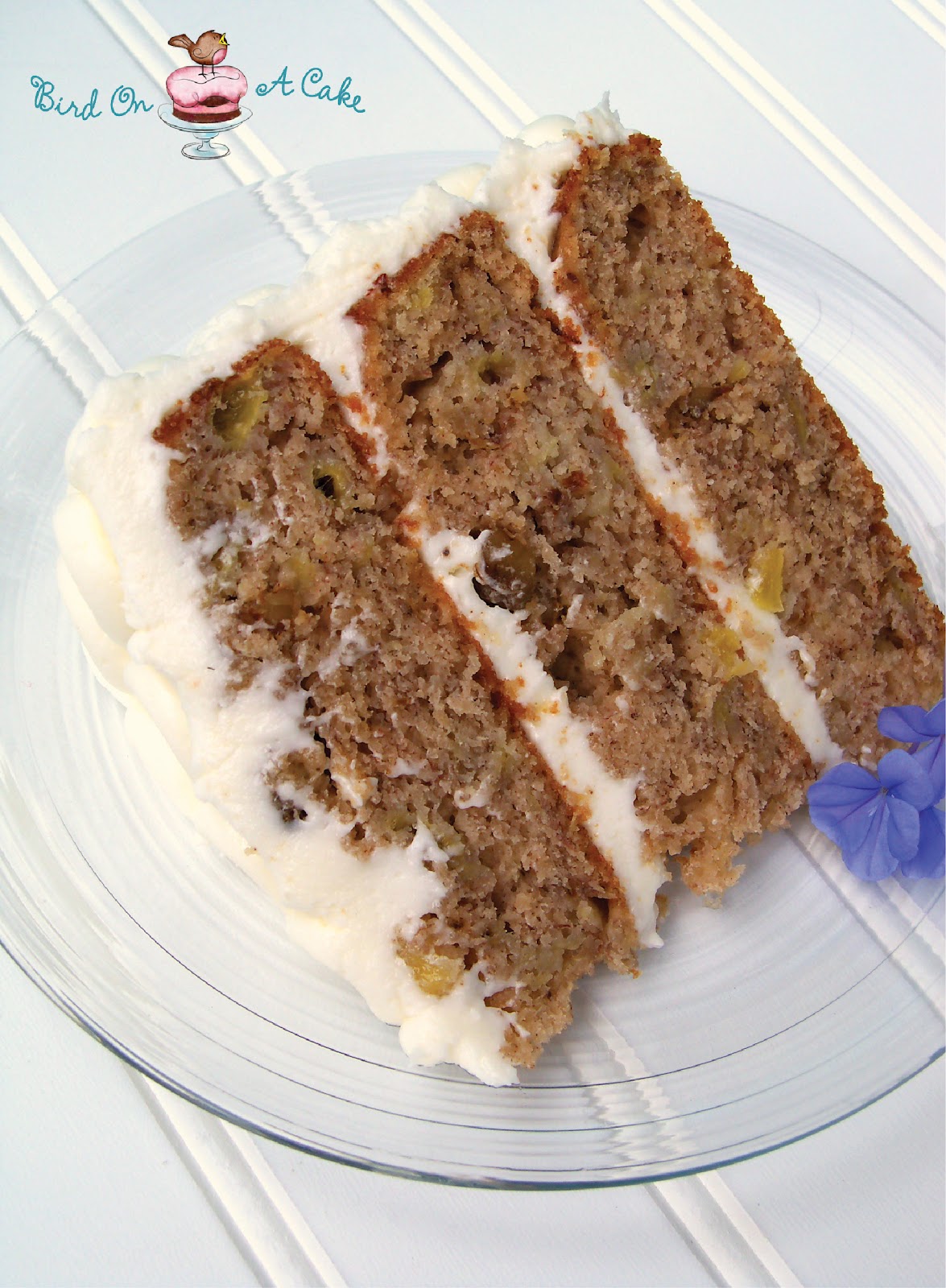 Bird On A Cake: Hummingbird Cake with Petal Tutorial