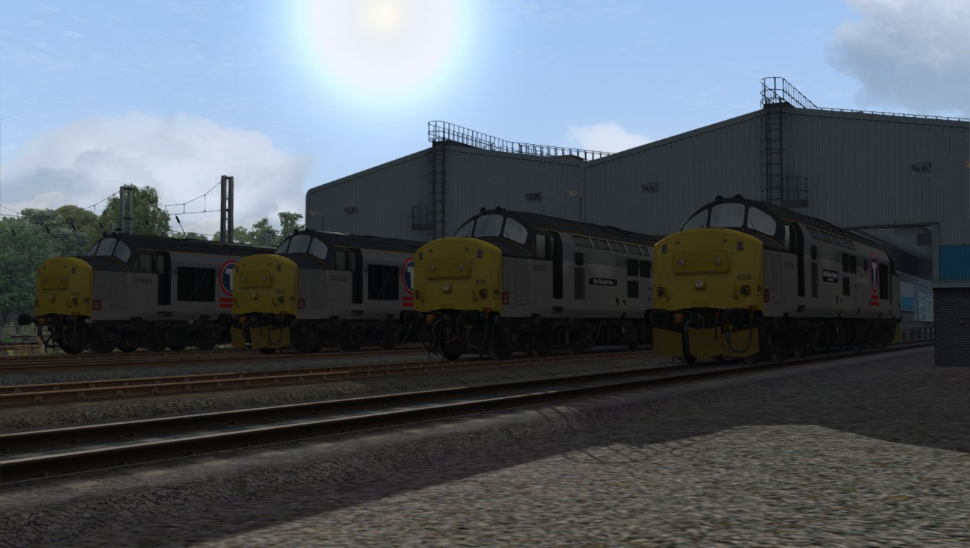 DPSimulation: Edinburgh to Glasgow - Class 37 Reskins