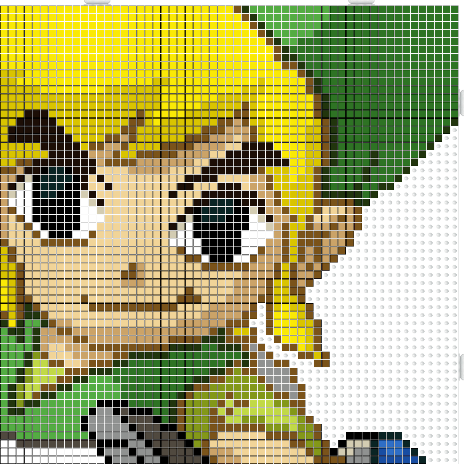 MeGustaHAMABEADS.com: Hama Beads Plantillas Link The Legend of Zelda ...