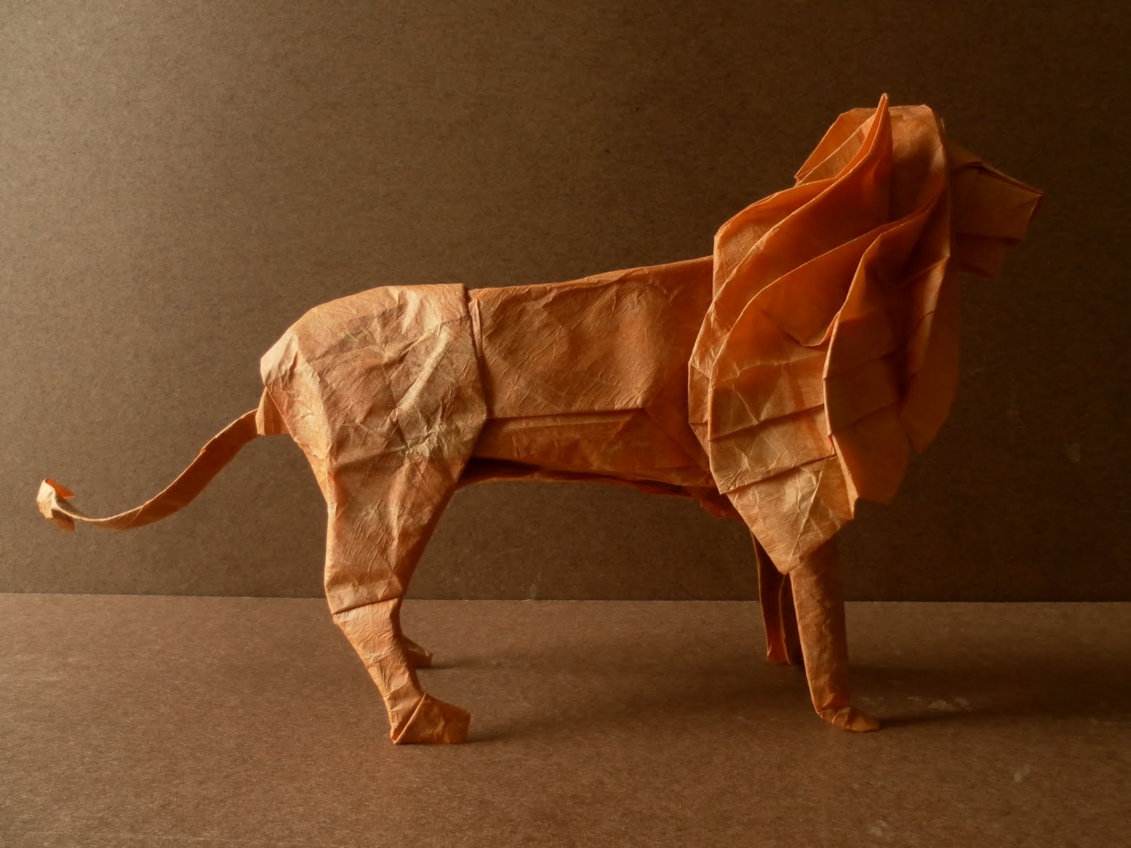 Mariano-Mi mundo el Origami: Lion (León)