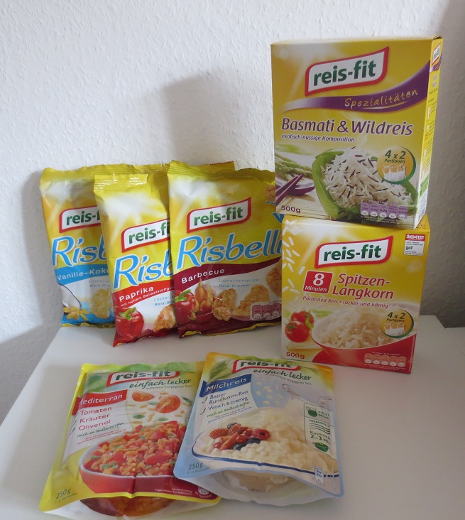 Julys Testblog: reis-fit - einfach lecker