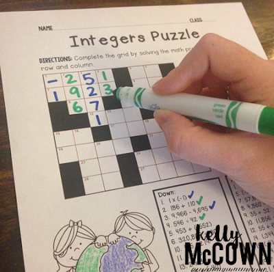 Kelly McCown: NO PREP Math Activities for Earth Day 2017