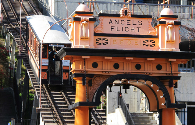 Out & About--Taking Angels Flight in Downtown Los Angeles | GlamAmor