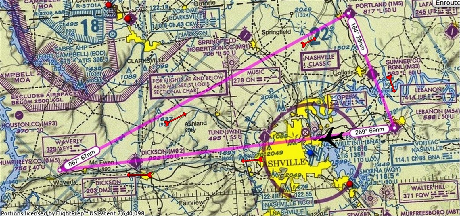 Keven’s Aviation Adventure: Long Cross Country Flight