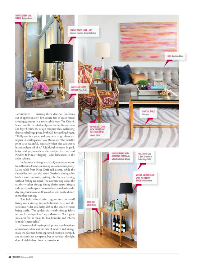 My home - CS Interiors - Red Soles and Red Wine