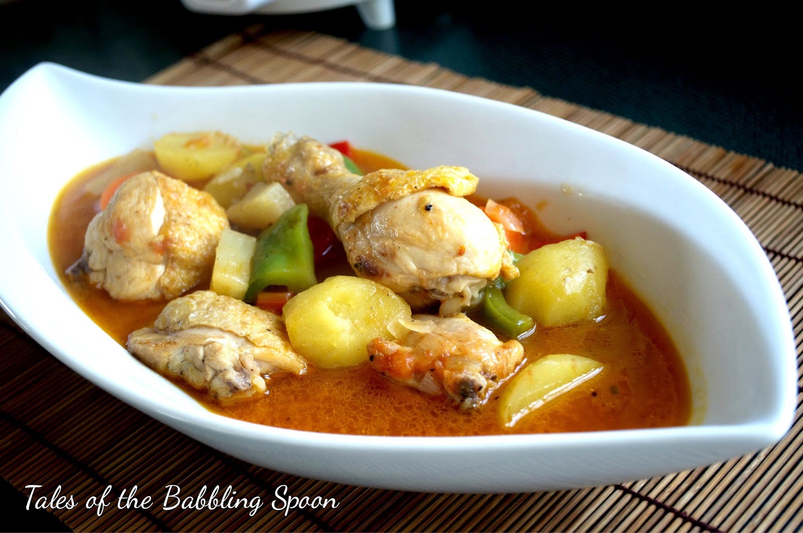 Tales of a Babbling Spoon: Chicken Afritada Recipe