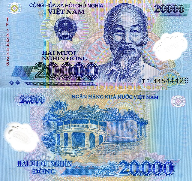WORLD OF CURRENCY: VIETNAM 20000 DONG NOTE