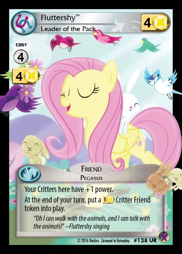 MLP Fluttershy, Leader Of The Pack CCG Cards | MLP Merch