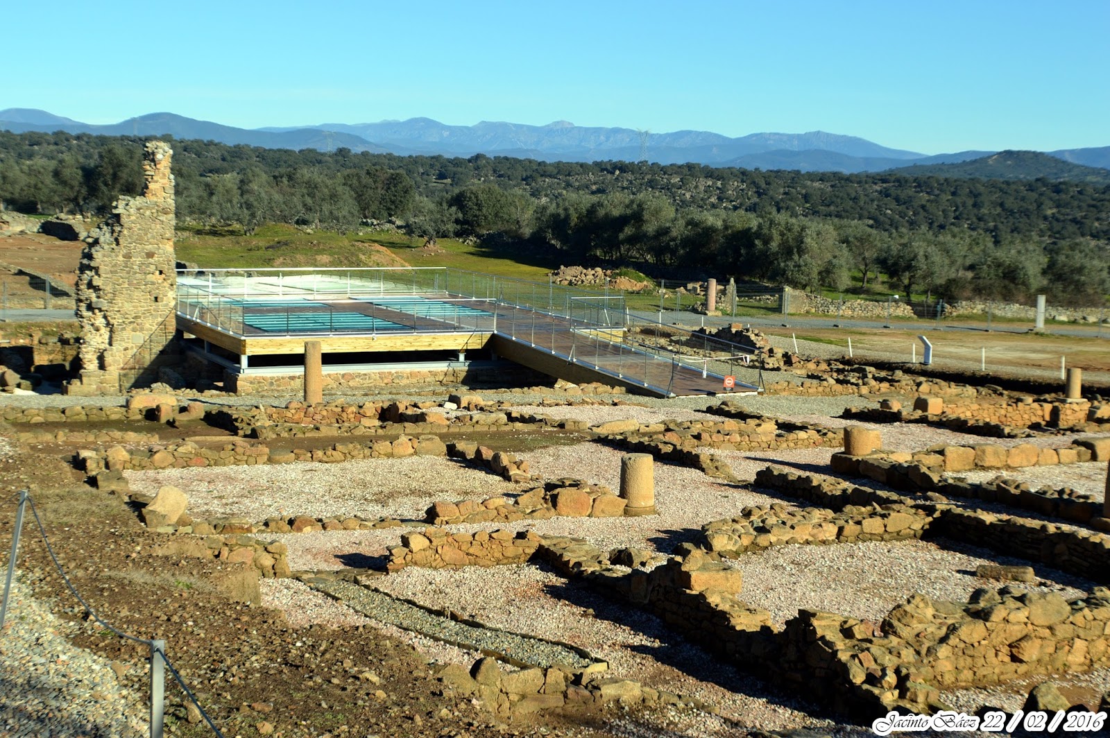 Trochando por Extremadura y alrededores: CÁPARRA.- CIUDAD ROMANA ...
