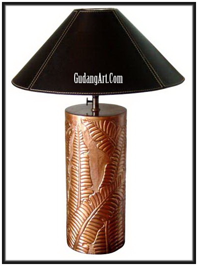 Lampu Meja - Duduk Tembaga Gudang Art Design