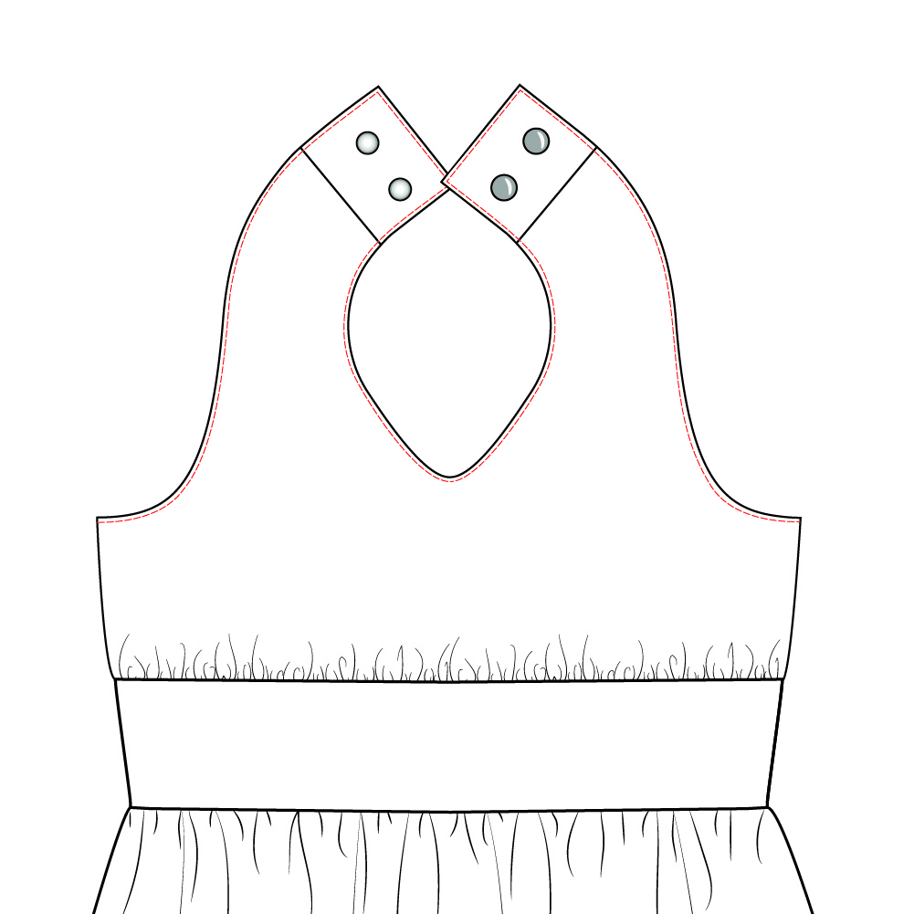 Rock the Stitch: Free halter dress pattern and tutorial