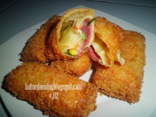 Resep Risoles Daging Asap Enak Tanpa Mayonaise | Bahan Bumbu Aneka ...