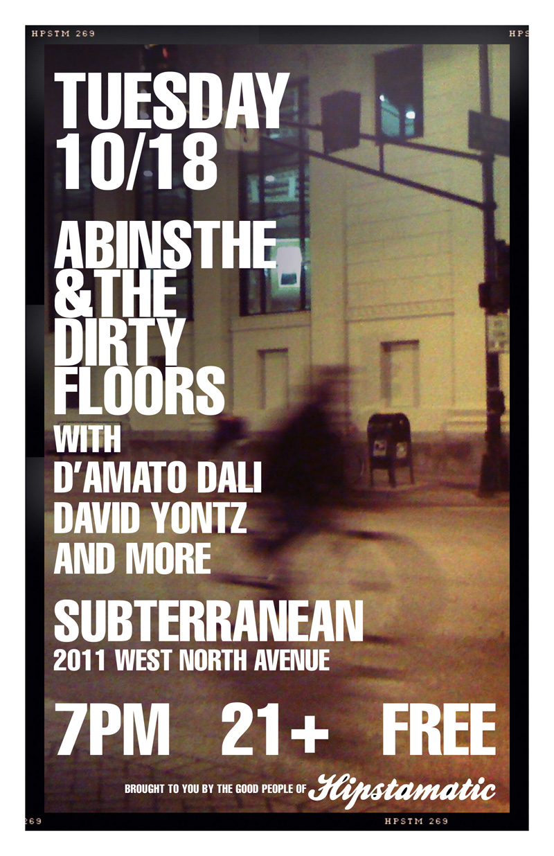 DEADBEAT / MICE! / ABSINTHE & THE DIRTY FLOORS MY IMAGINARY LIFE ...