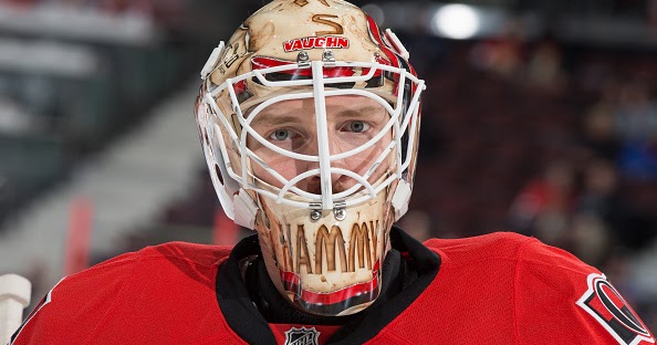 I Love Goalies!: Andrew Hammond 2015-16 Mask