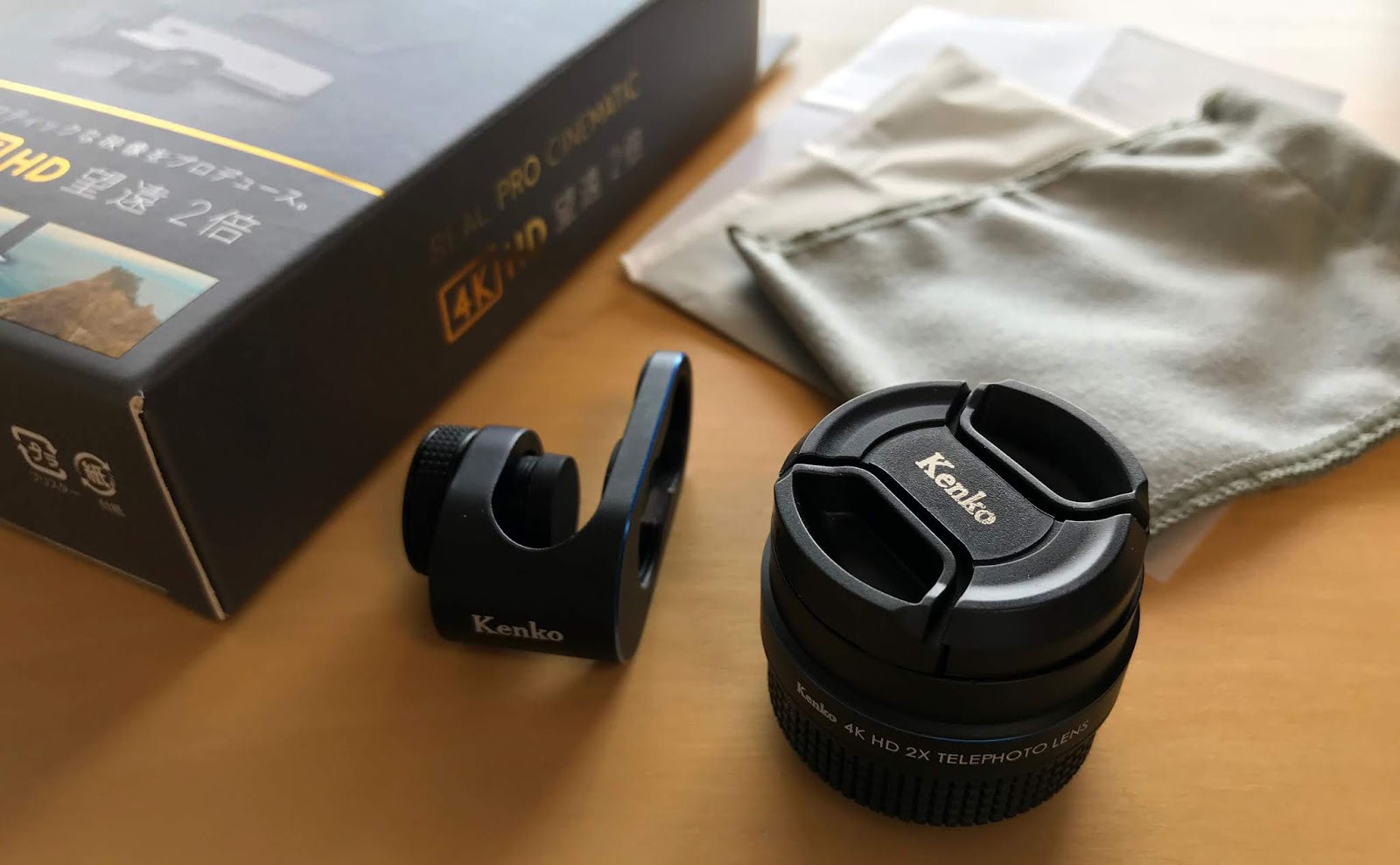 i かむ: Kenko リアルプロ シネマティック4K HD テレ2x レビュー