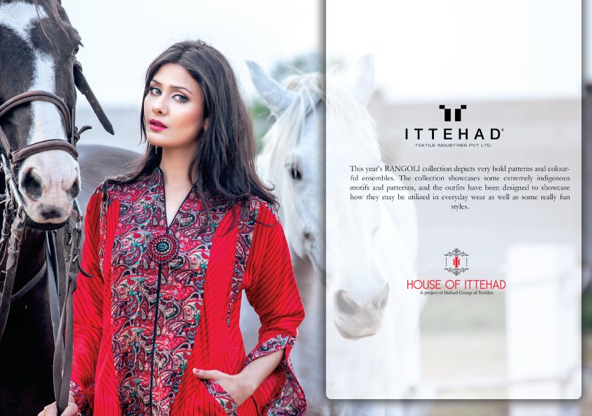 ITTEHAD Rangoli 2013 | Ittehad Lawn Embroidered Swiss Voile - Pakistani ...